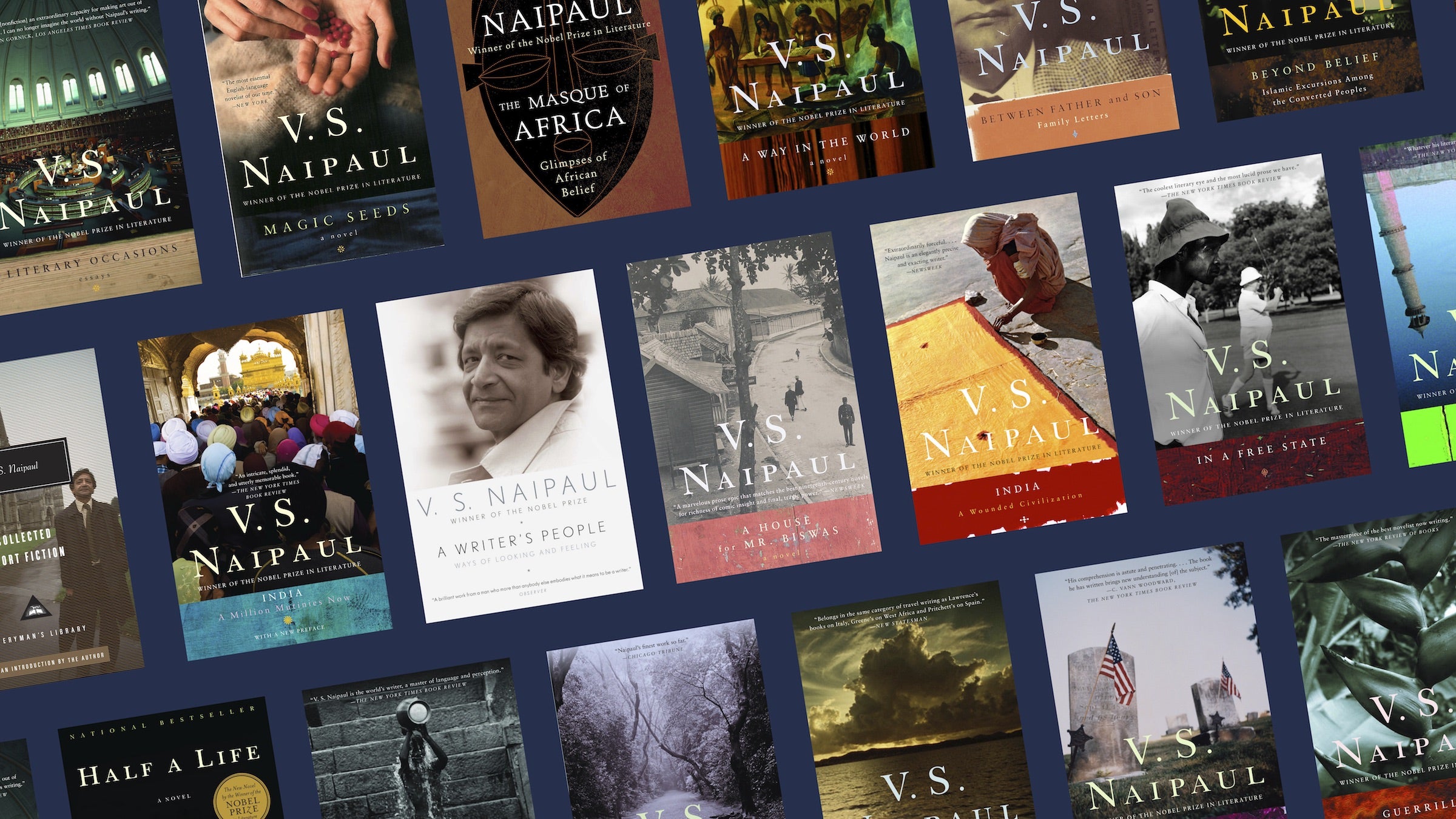 Celebrating the Life & Work of V.S. Naipaul | Penguin Random House Canada