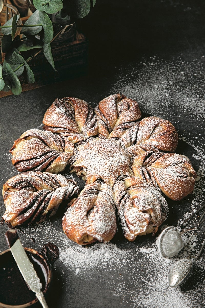 Vegan Hazelnut-Chocolate Star Bread | Penguin Random House Canada
